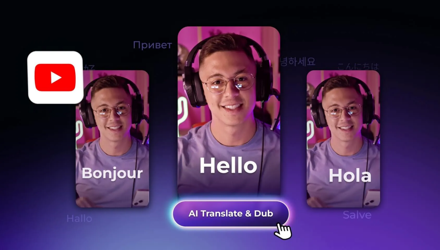 How to Translate YouTube Videos to Any Languages? Vozo